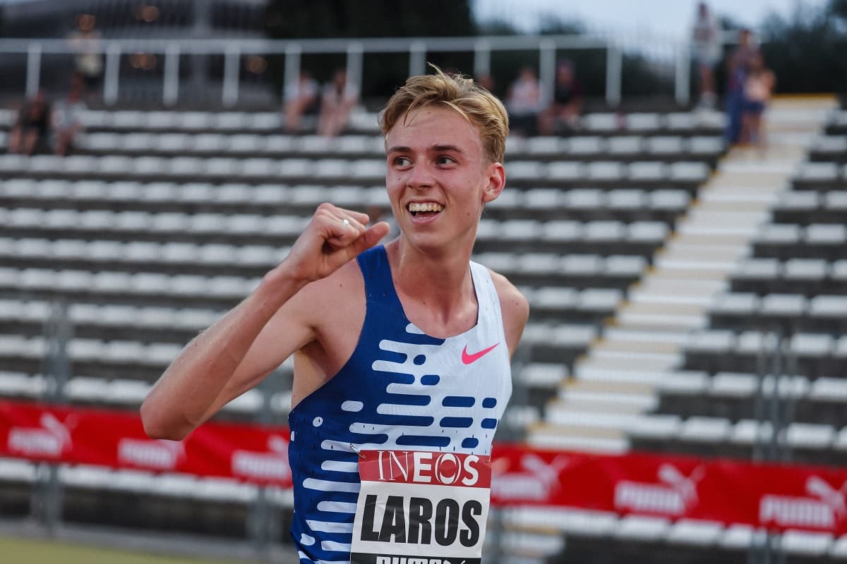 18-year-old Niels Laros Equalls Dutch 1500m record with 3:32.89 in Nice | Watch Athletics
